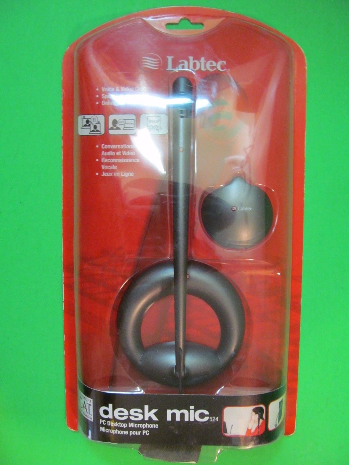 Labtec Desk Mic 524 Desktop Microphone | eBay