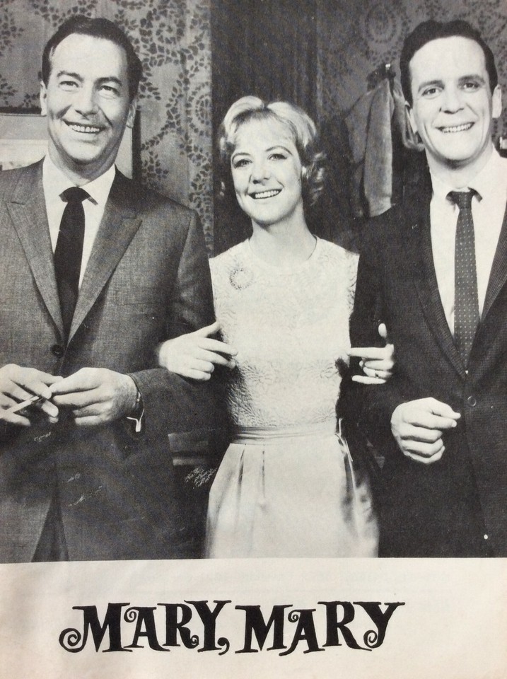 Rare Original VTG 1963 Mary Mary Forrest Theatre Playbill w Sound of ...