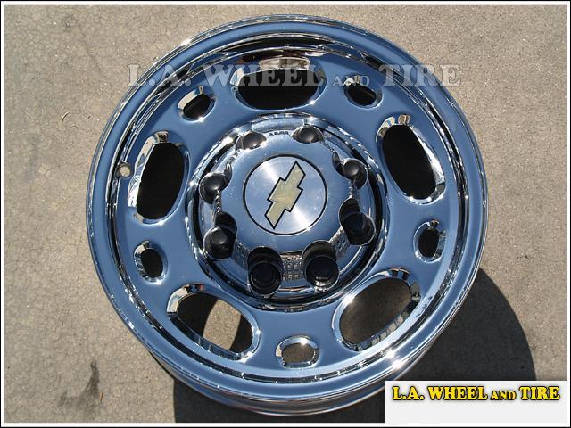 SET OF 4 CHROME 16" CHEVROLET SILVERADO 1500 2500 SIERRA YUKON OEM ...