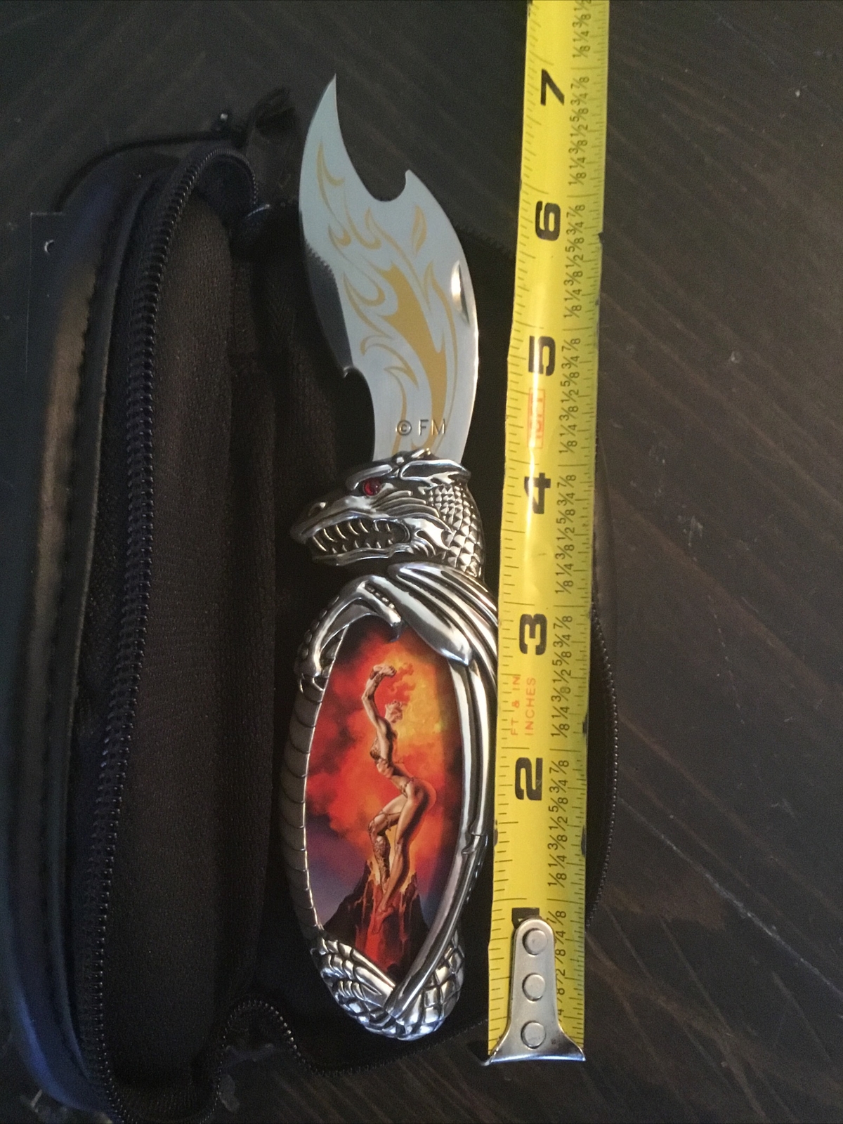 Knightstone Boris Vallejo “Sorceress of Passion Goddess” Knife~Brand ...