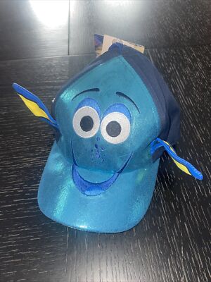 Finding Nemo Dory Kids Hat Disney Pixar Blue Baseball Cap With Fins | eBay