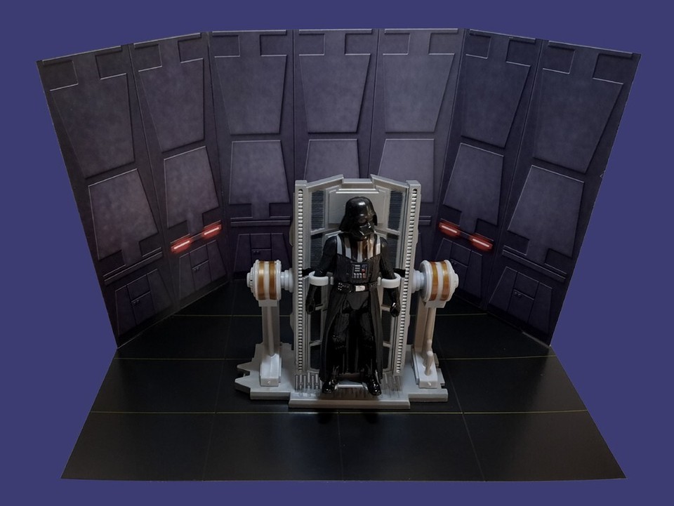 Imperial Med Bay Custom Diorama Backdrop Playset Star Wars TVC Hasbro ...