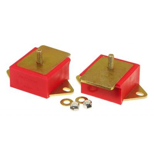 Prothane Motor Mounts For Jeep CJ5 1972-1983 6cyl - Red 196255911601| eBay