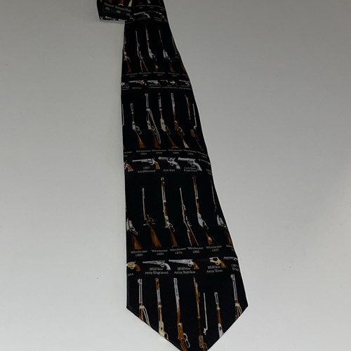 Museum Artifacts Classic Rifles Guns Tie 2A Sportsman Necktie | eBay