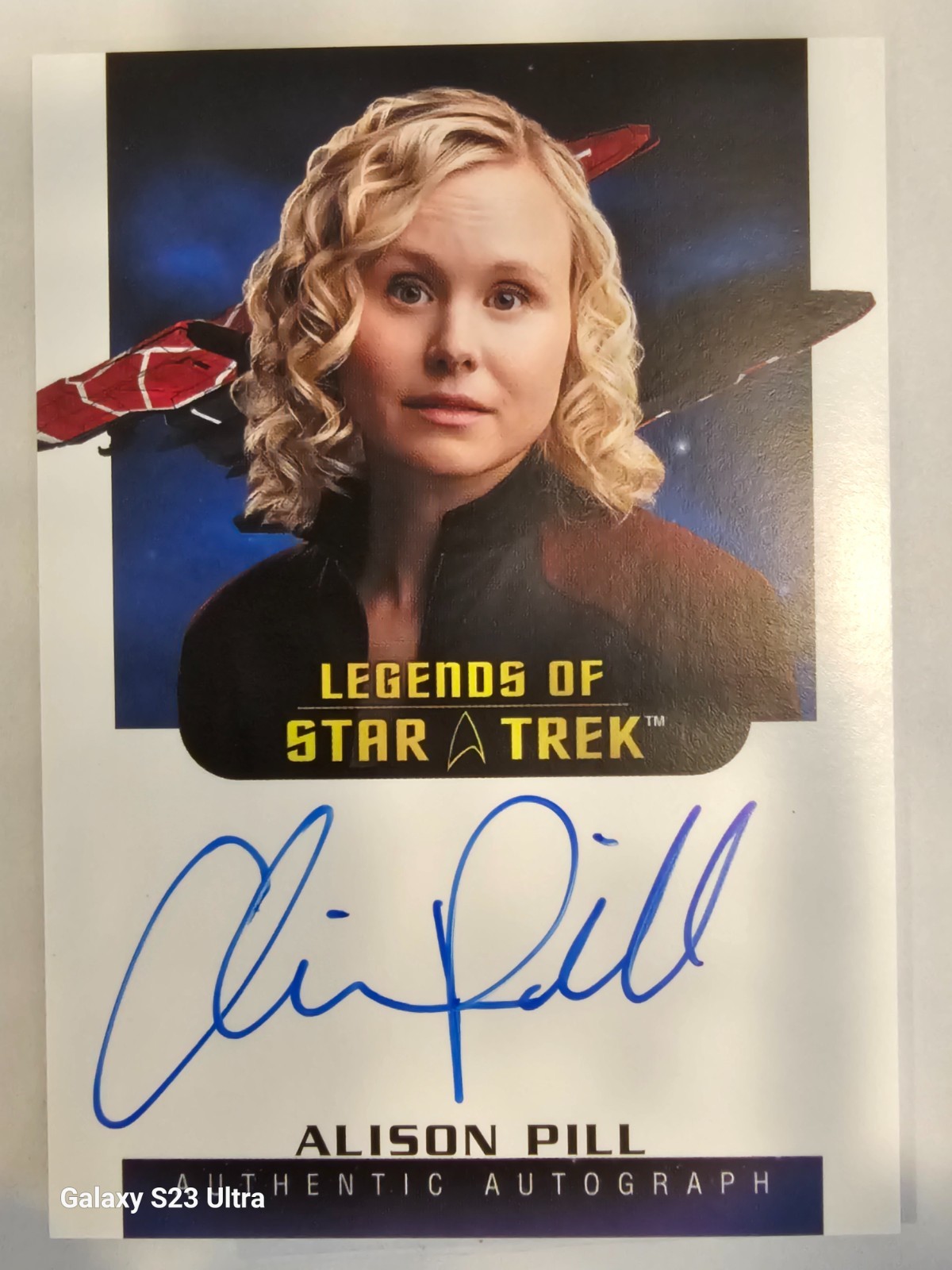 Star Trek Connections (LA25) Alison Pill Legend Autograph Card (ExL) d ...
