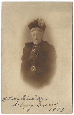 Mother Fischer RPPC 1906 - Mailed to Mr. & Mrs. A.L. Fischer ...