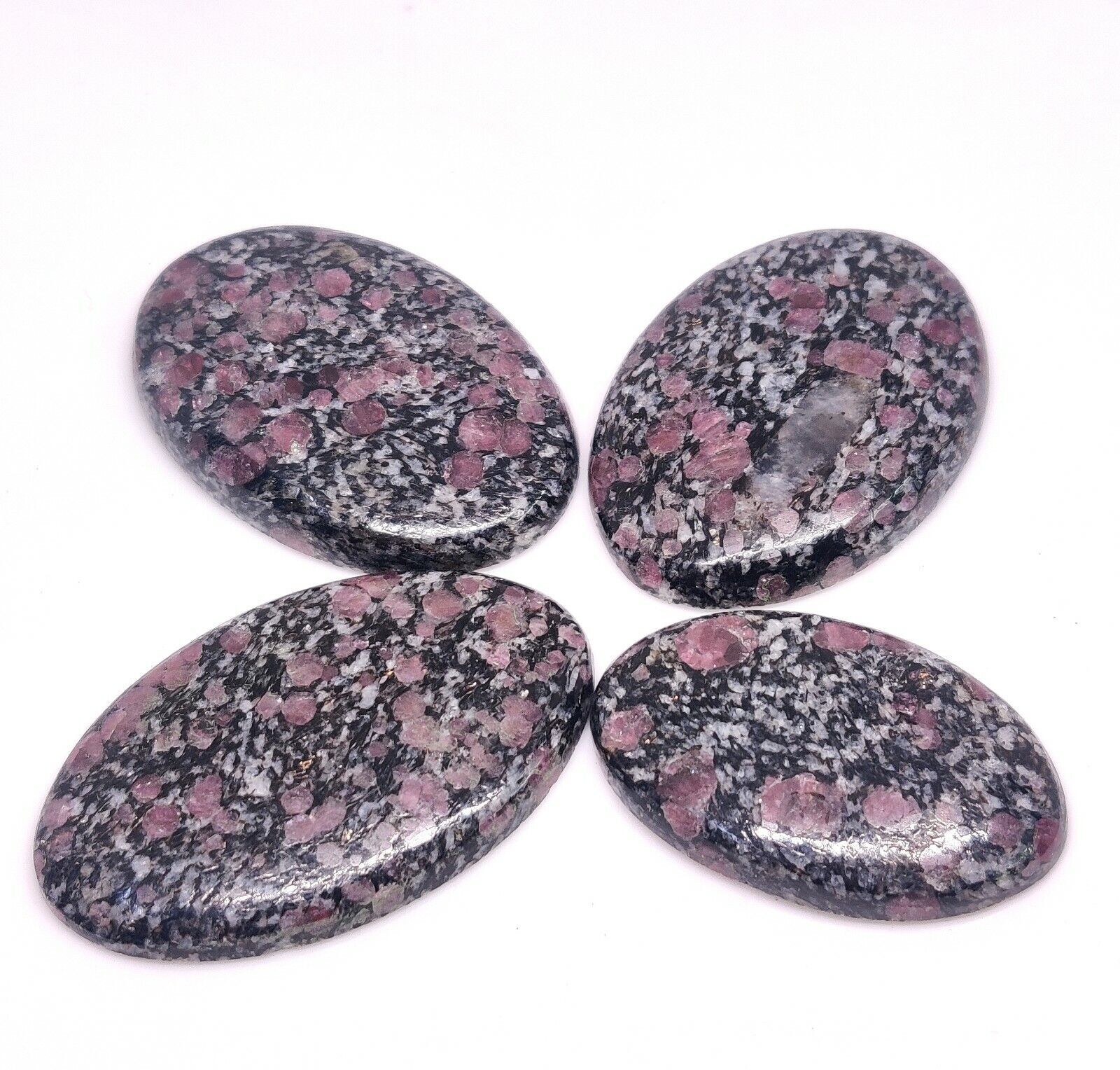 Natural Exotic Ruby Fall Jasper Oval Cabochon Gemstone Cabochon Lot 193 ...