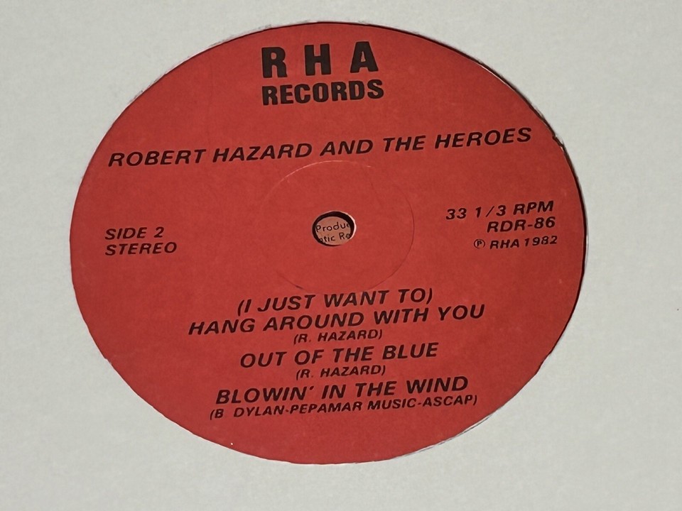 ROBERT HAZARD 12" ESCALATOR OF LIFE | eBay