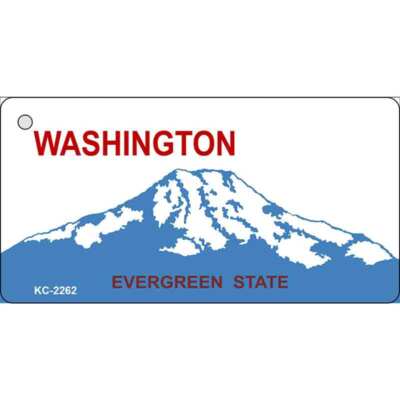 Washington State Blank Novelty Metal Key Chain KC-2262 | eBay