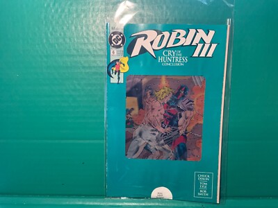 ROBIN III #6 Cry of the Huntress Conclusion Lenticular VAR (1993) DC ...