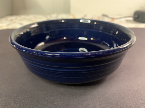 Vintage Fiestaware Cobalt Blue Small Bowl | eBay