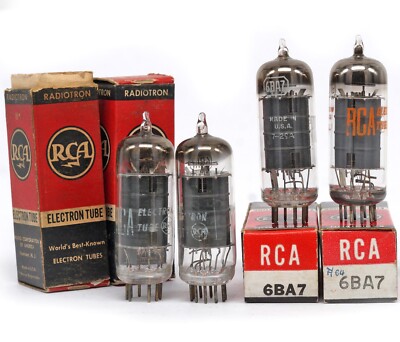 ONE 6BA7 RCA NOS Tube Röhre Lampe TSF 진공관 真空管 Valvola Valve Valvula | eBay