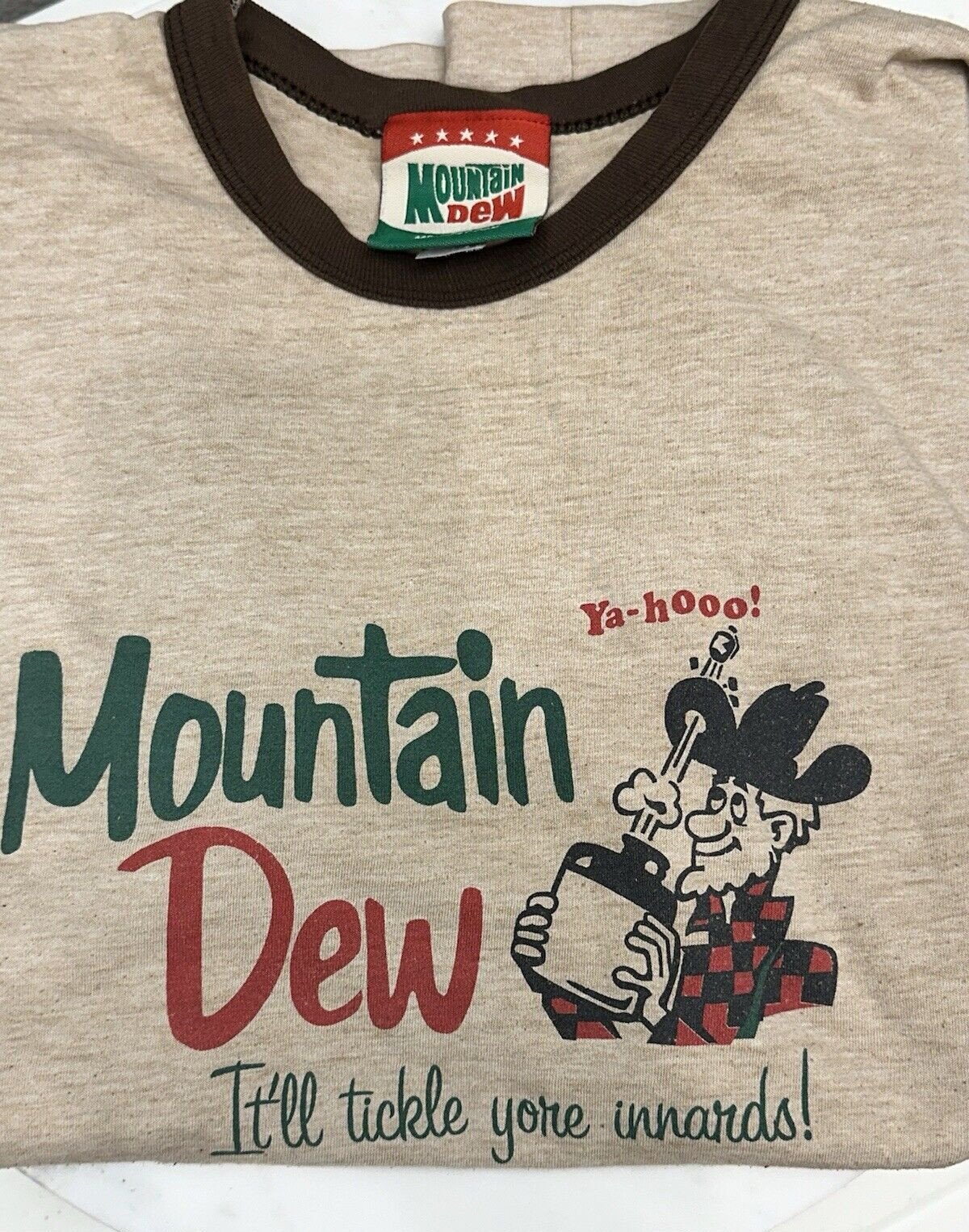 Vintage Mountain Dew Shirt Single Stitch/Made In USA … - Gem