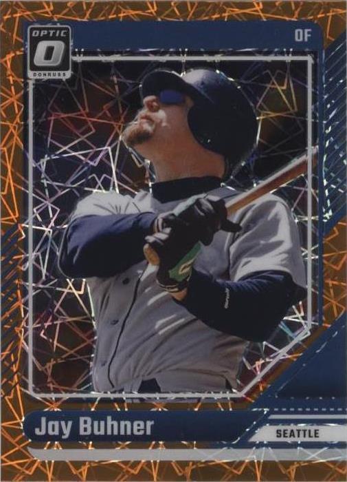 2024 Panini Donruss - Optic Jay Buhner #34 Orange Velocity Prizm for ...