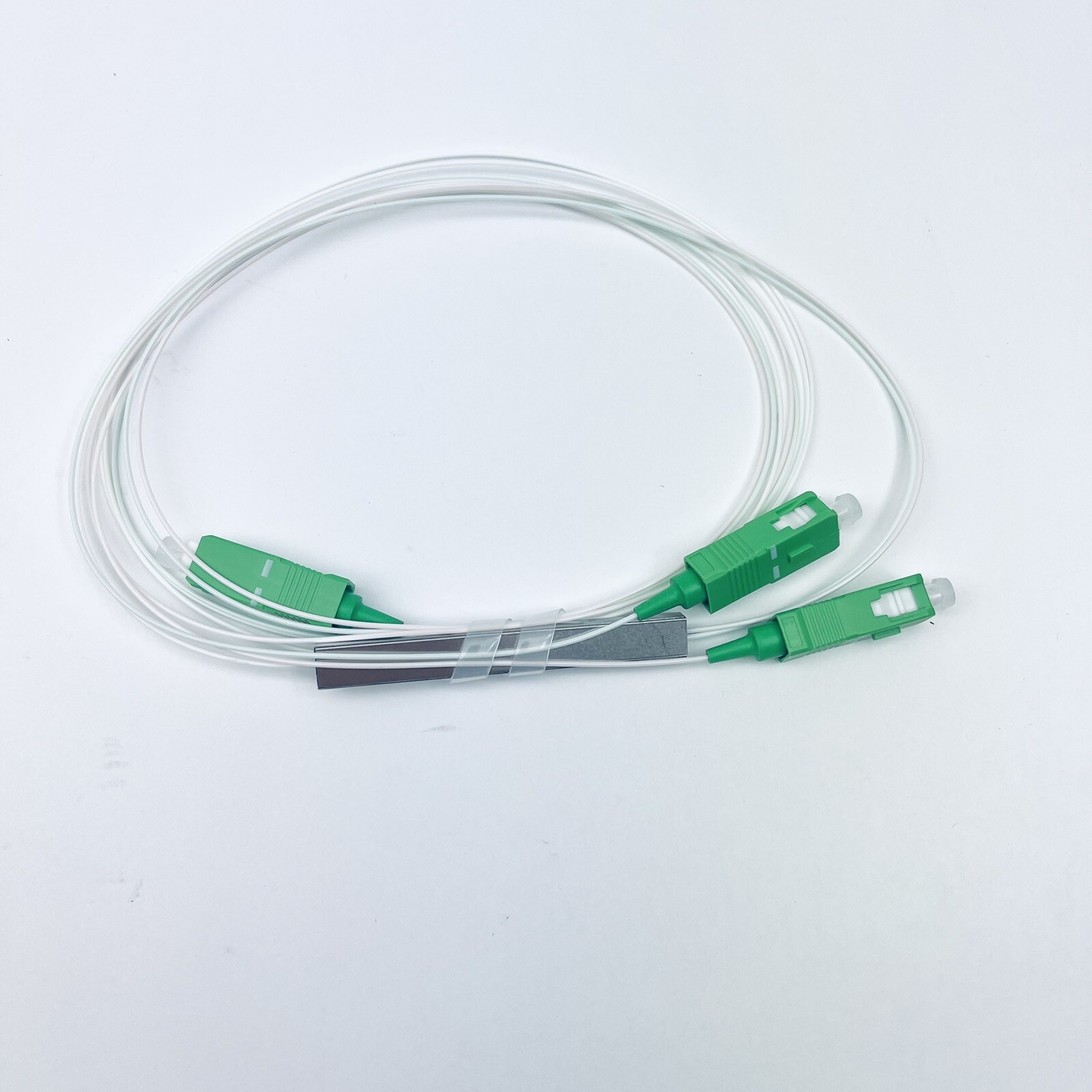 FIBER OPTIC SPLITER, TUBE, PLC, SC/APC, 1x2, FIBER TYPE G657A1, LENGTH ...