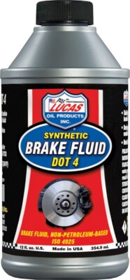 LUCAS - 10827 - SYNTHETIC BRAKE FLUID DOT 4 12OZ | eBay
