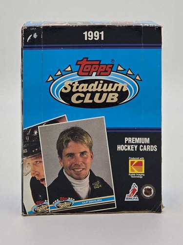 1991 Topps Stadium Club Hockey Cards Wax Box (36 Packs) | eBay