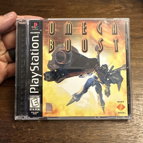 Omega Boost (Sony PlayStation 1 PS1) Complete CIB - Tested - Authentic ...