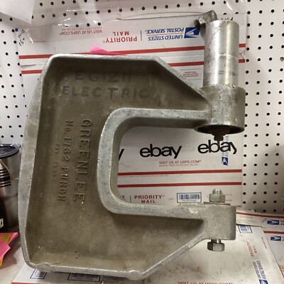 Greenlee 1732 C-Frame Panel Knockout Punch Driver 1-E ED4U #3114 | eBay