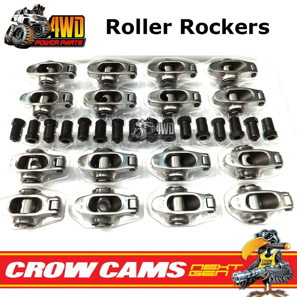 Crow Cams Roller Rockers for Ford V8 302 351 Cleveland 7/16” 1.72RR ...