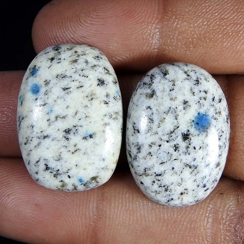 39.15Cts100%Natural Top K2 Jasper Cushion Pair Cabochon Loose Gemstone ...