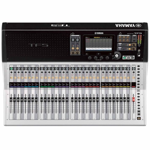 Yamaha TF5 32+1 32-Channel Digital Mixer Motorized Faders Digital Audio ...
