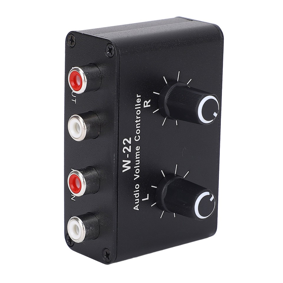 3.5mm Volume Control Box Balance Adjuster Small Attenuator Knob Line ...