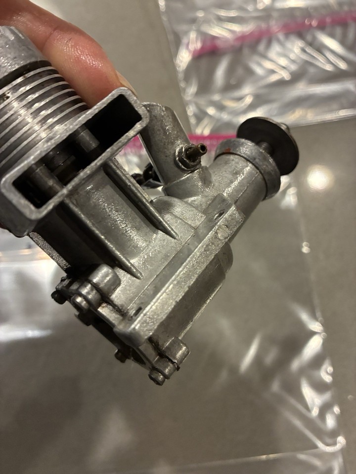 84. Fox 40 (?) Control Line Stunt Engine For R/C Balsa Model Airplane ...