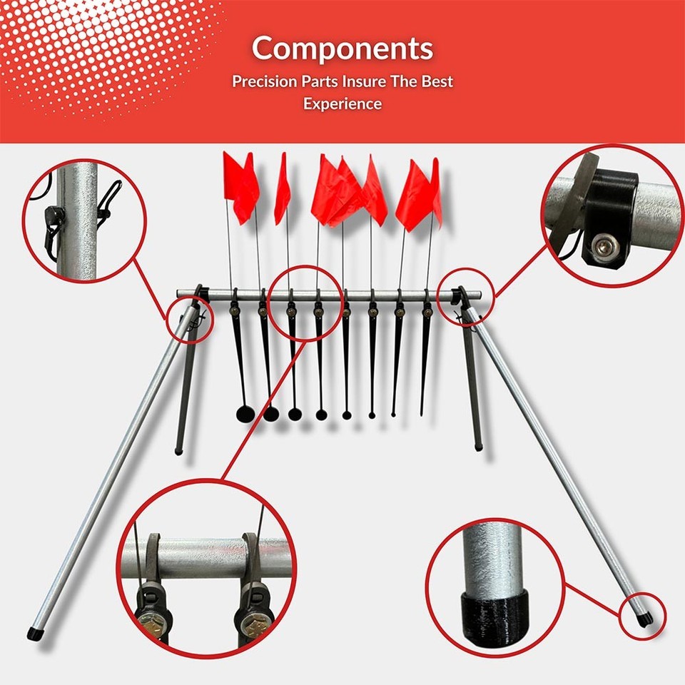 AR500 Kyl Steel Spinning Shooting Target Rimfire 22 Airgun Rifle Gun ...