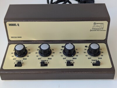 Gaugemaster Model Q DC 4 Track Electric Speed Controller | eBay