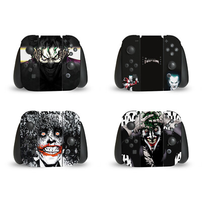 JOKER DC COMICS CHARACTER ART VINYL SKIN FOR NINTENDO SWITCH JOY ...