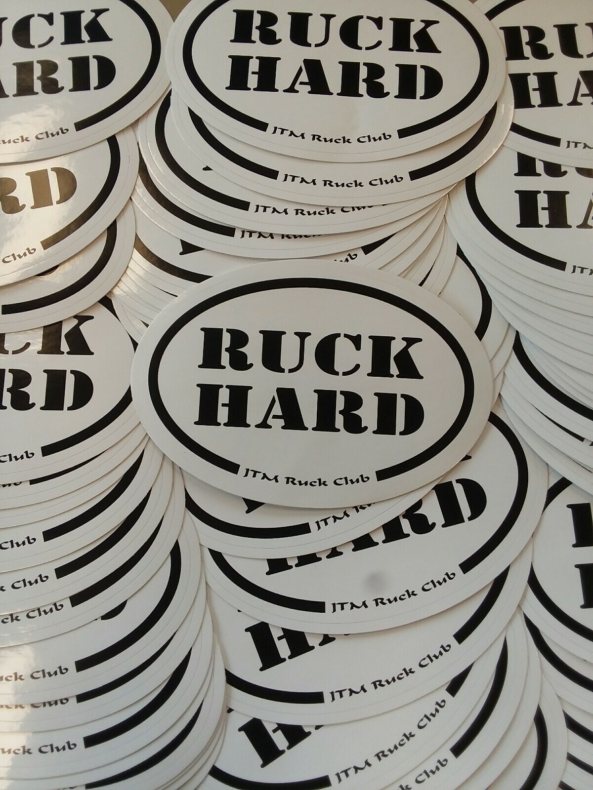 Ruck Hard Weatherproof And UV Proof 3" X 4.5" Bumper Sticker | eBay