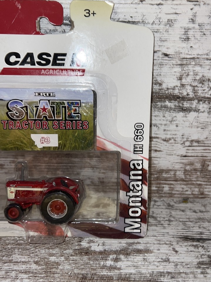 1/64th Farmall 660 State Tractor Series Case Ih #3 Montana Chase ...