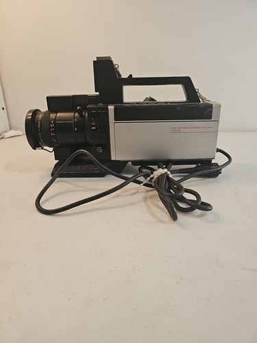 JC Penney Vintage 5324 color video camera/8x zoom lens model 686-5324 ...