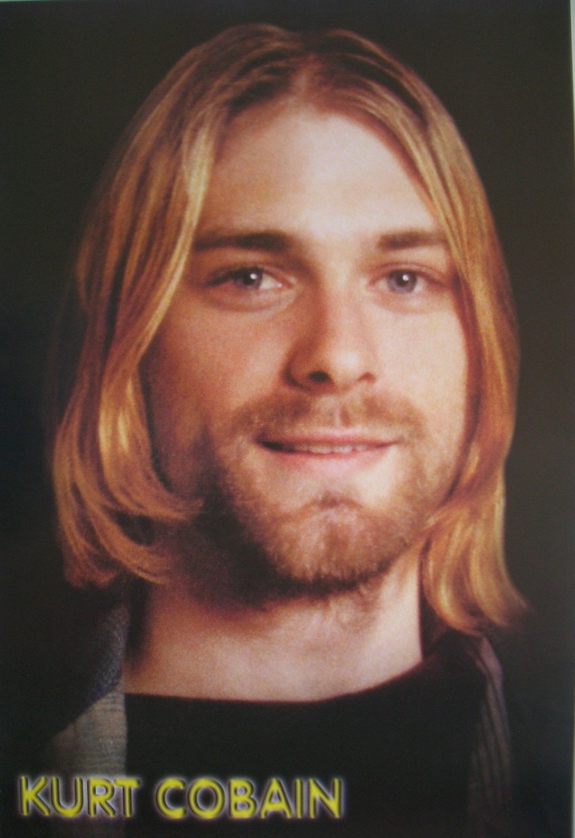 Kurt Cobain Smiling