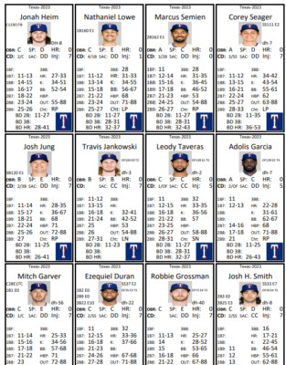 NEW! 2023 Statis Pro Baseball Cards - PDF Format | eBay