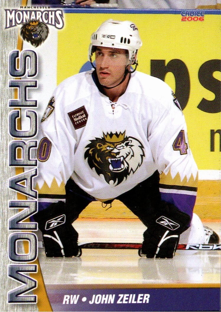 John Zeiler 2006-07 Manchester Monarchs | eBay