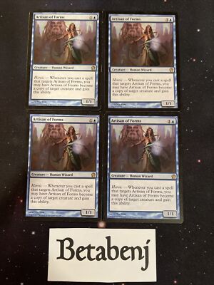 4x MTG Artisan of Forms Theros (Playset) - Free ship over $25 | eBay