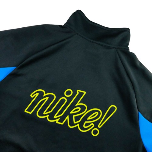 Nike Men's Full Zip Performance Track Jacket Black/Lime/Royal ...