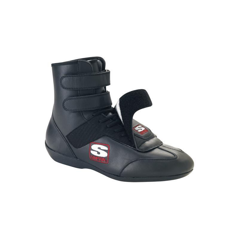Simpson Racing Shoes SP105BK; SFI 3.3/5 Black Mens 10.5 | eBay