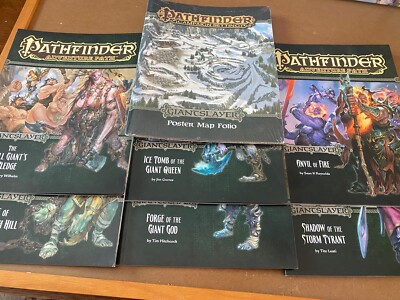 Pathfinder Giantslayer Adventure Path Lot | eBay