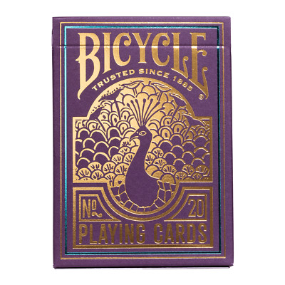 Bicycle Peacock purple cold foil playing cards | eBay