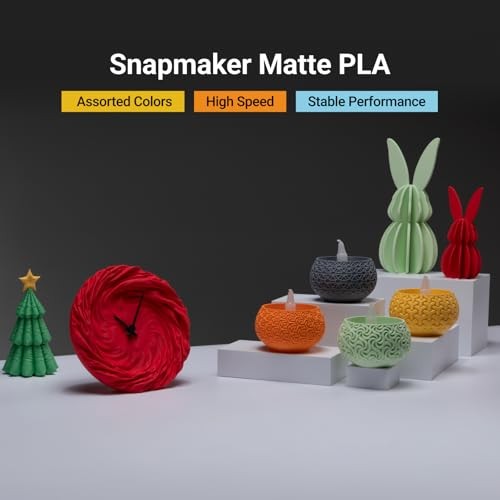 2.2lbs Matte PLA Filament 1.75mm for High-Speed 3D Printing in Pine ...