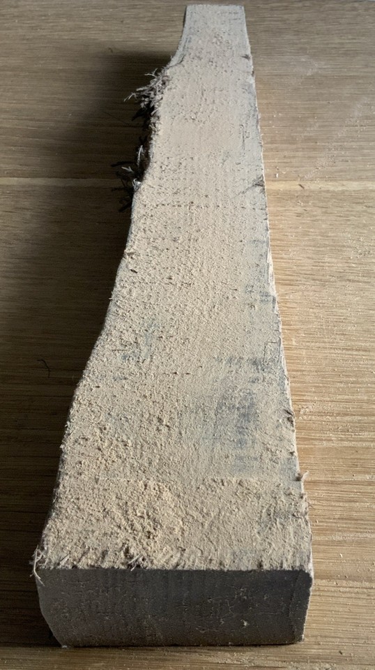 Walnut Hardwood Timber Offcut - 42.3cm long - Wood DIY Crafts 724 | eBay UK