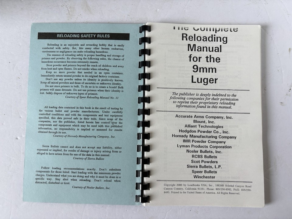 Complete Reloading One Book/One Caliber Manuals .41 /7mm Rem. Magnum ...
