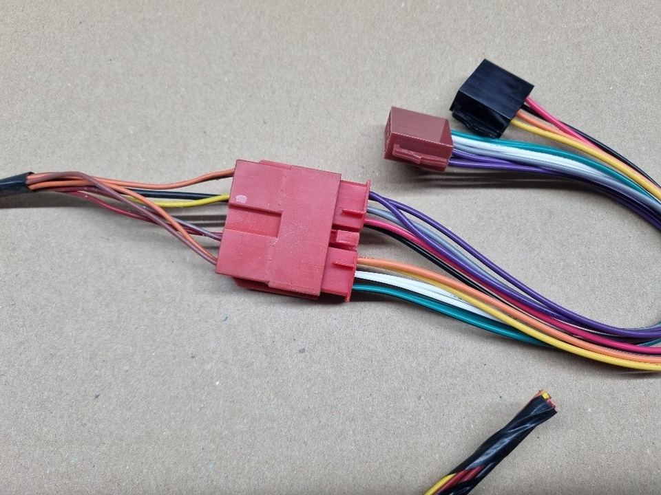 RENAULT 5 GT TURBO USED RADIO STEREO DASH WIRING ISO LOOM HARNESS ...