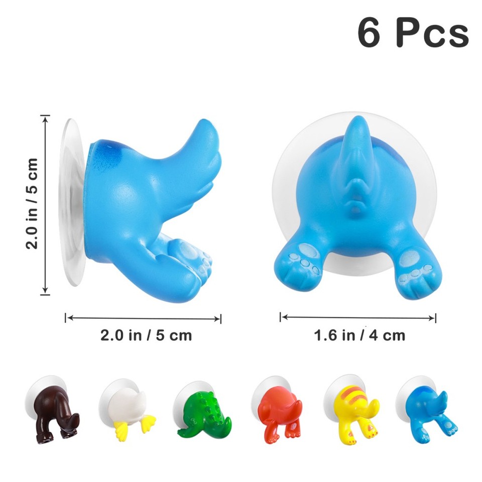 Crochet De Queue D'animal Crochets Muraux Dessin Animé Décoratif | eBay