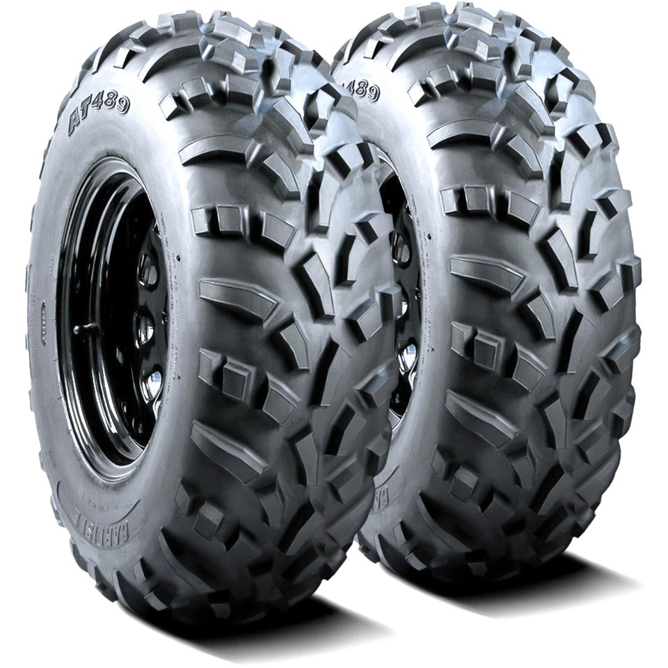 4 Tires Carlisle (Carlstar) AT489 25x8.00-12 25x8-12 25x8x12 38F 2-Star ...