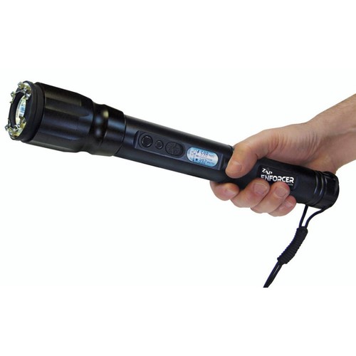 ZAP ENFORCER Ultra-High Power Rechargeable Stun Flashlight - 2 Million ...