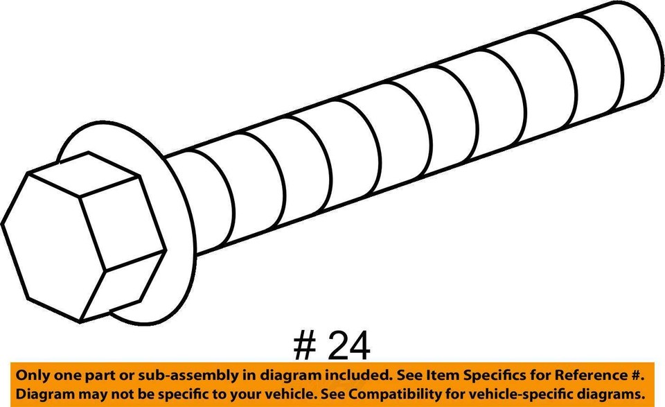 GM OEM 17-24 Acadia Rear Suspension Suspension Components-Link Rod Bolt ...